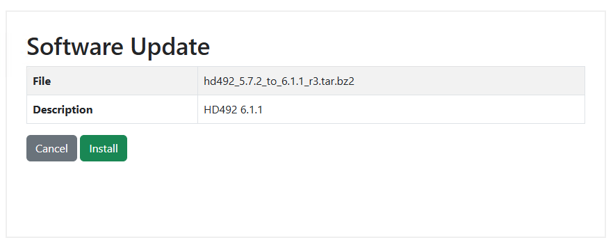 How Do I Update my HD492 Software? – AI-Media - Customer Support